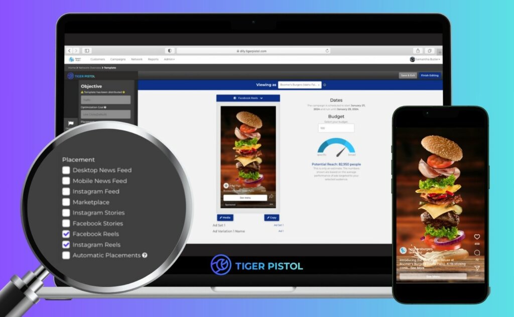 Tiger Pistol Launches New Capabilities for Targeted Instagram and Facebook Reels Ads - Tiger Pistol